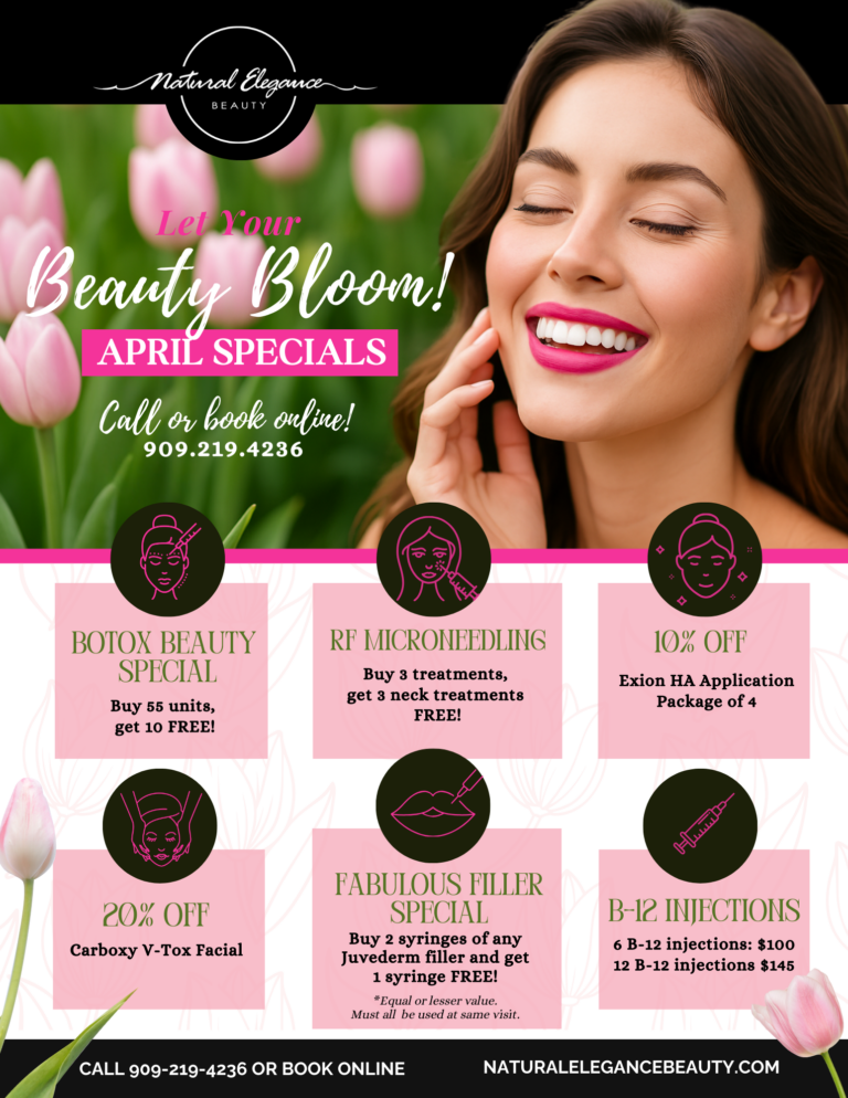 Specials & News | Natural Elegance Beauty